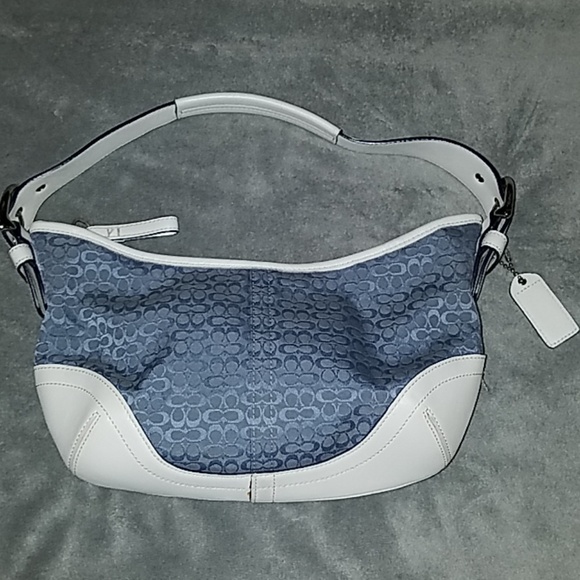 Coach | Bags | Genuine Coach Mini Signature Hobo Bag | Poshmark